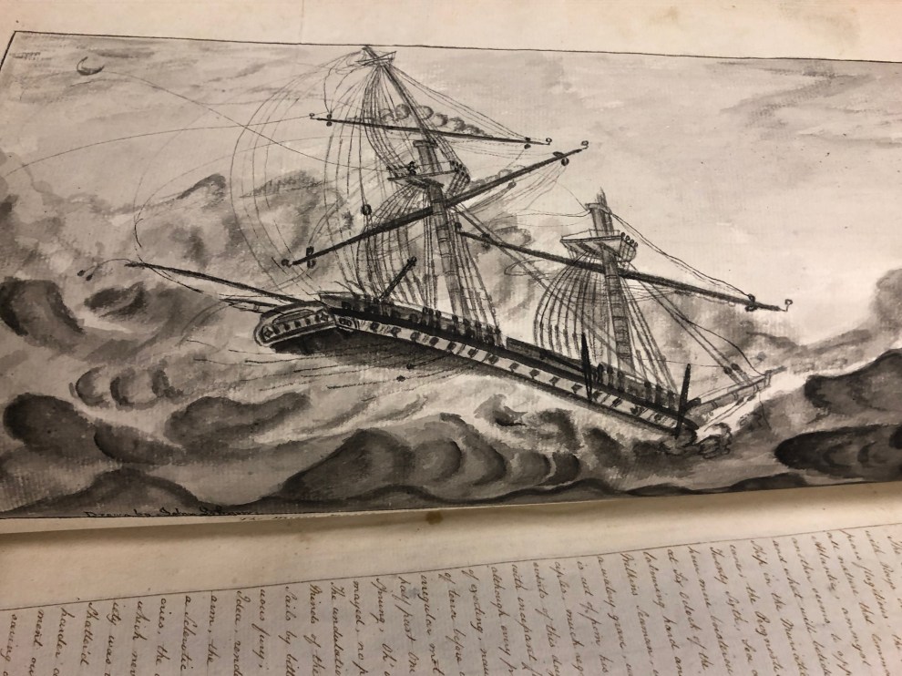 The U.S. Frigate ‘Macedonian’