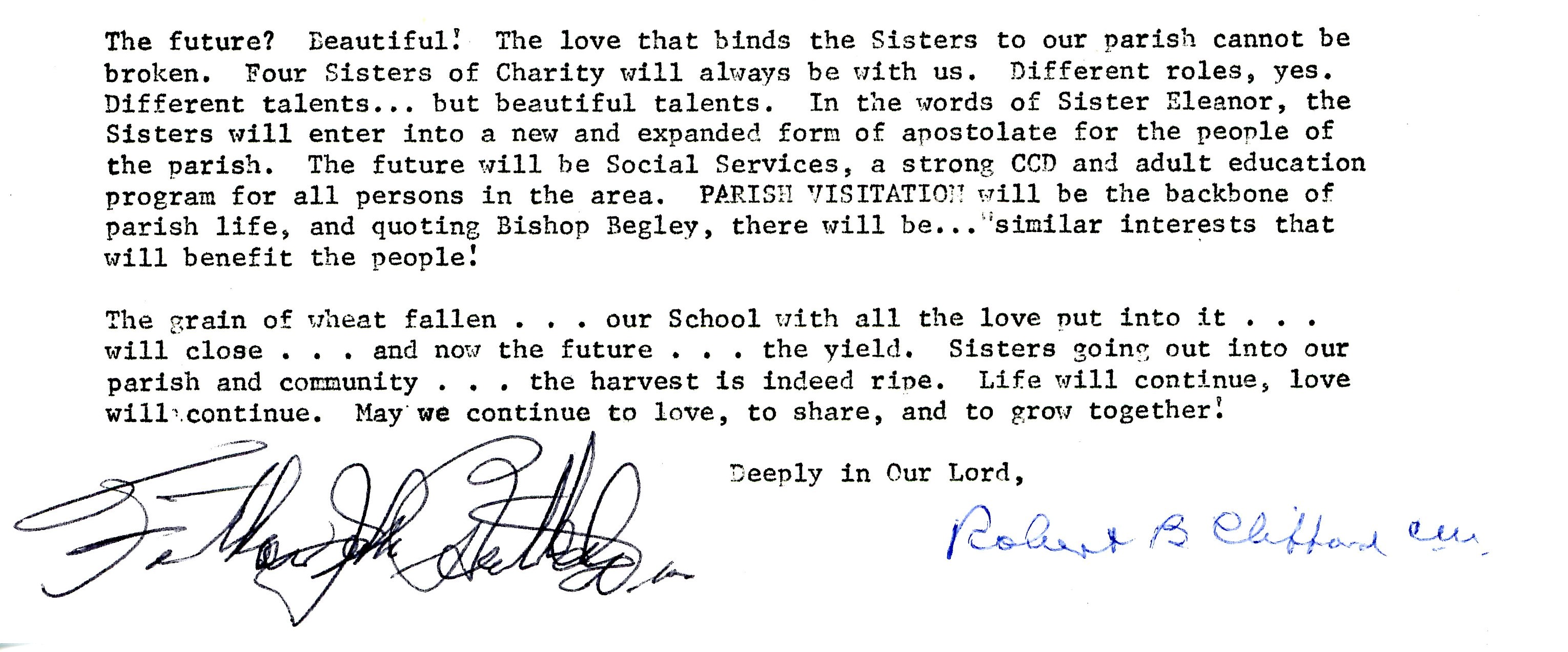 Integrating Parishes: Greensboro