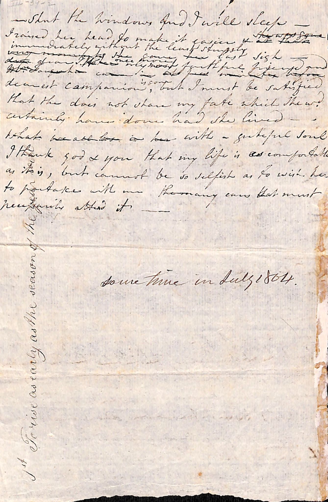 The Hamilton Letter
