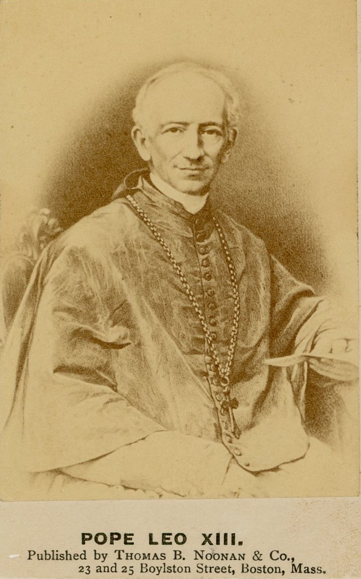 Visiting Pope Leo XIII